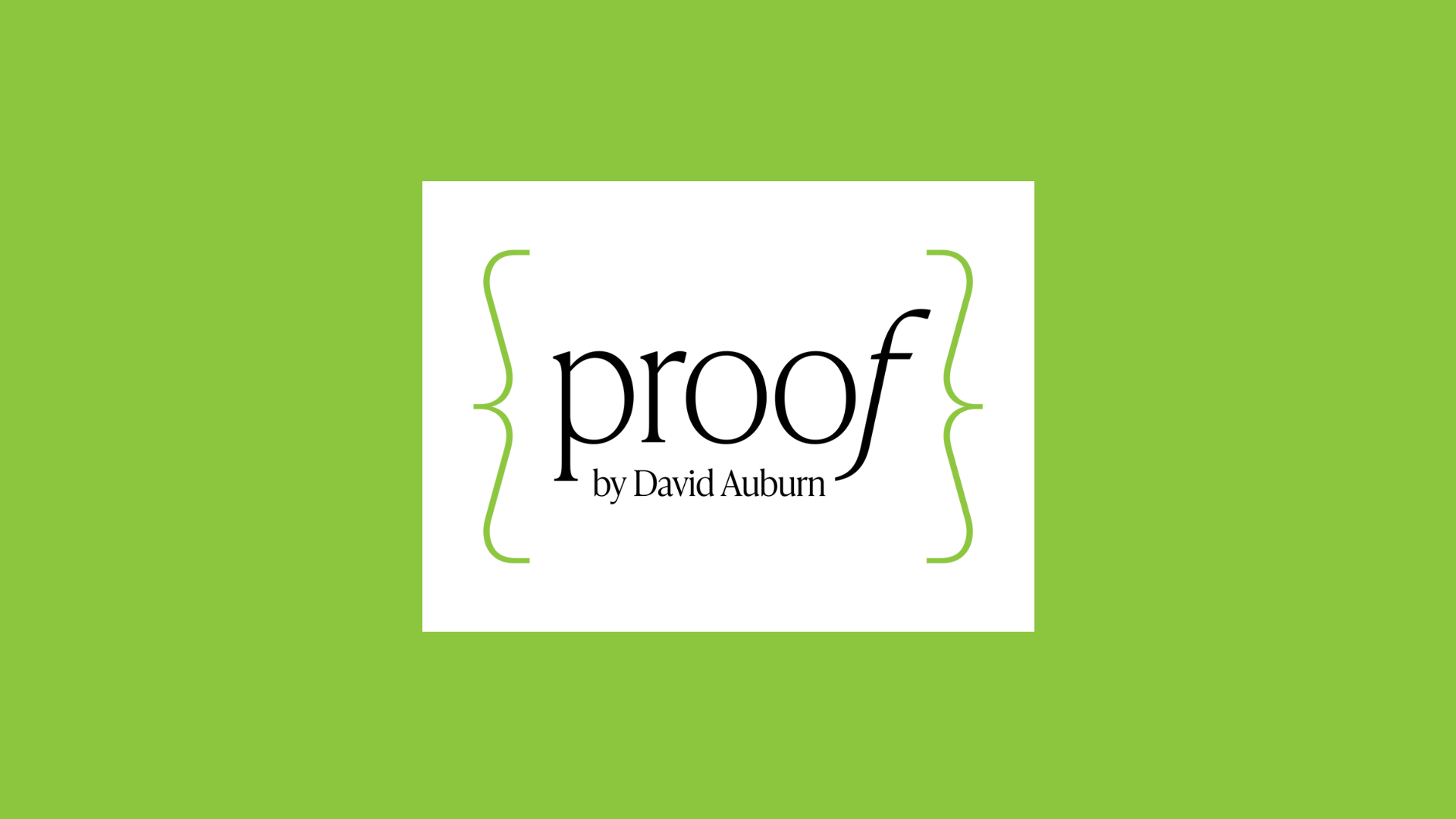 Proof - Community Players